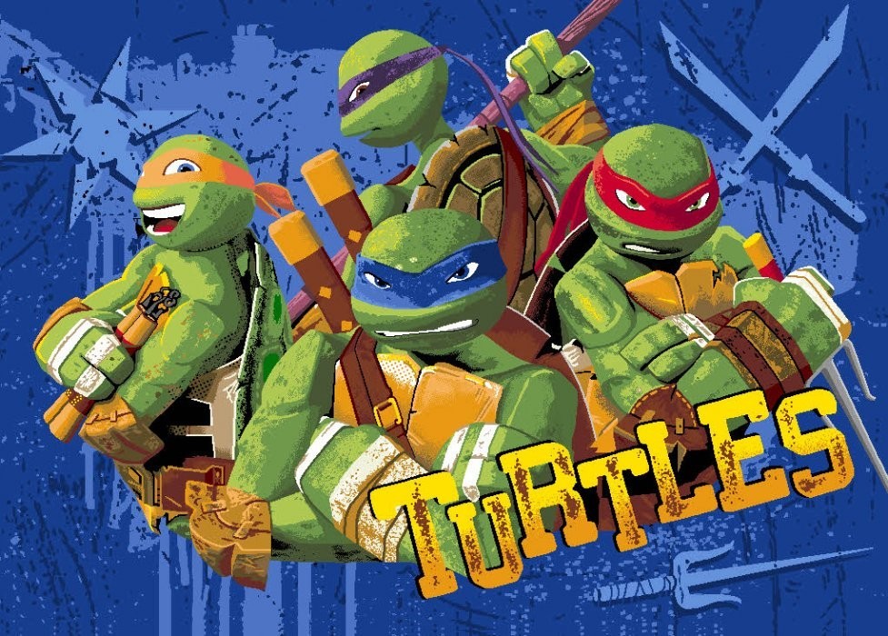Dětský koberec Turtles-Želvy Ninjas 03 Tough Turtles | VESNA